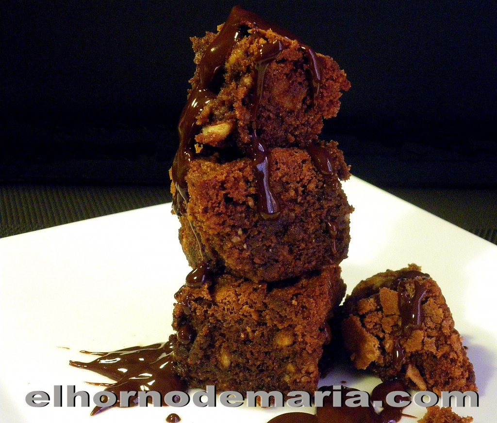 Brownies Integrales con Almendras - El horno de María, Recetas y ...